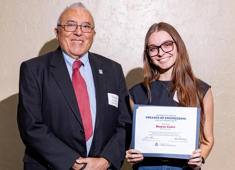 Zadro wins MGE's outstanding senior award | School of Mining ...