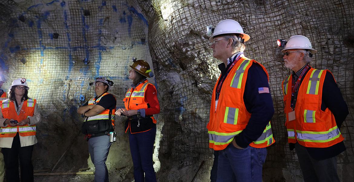 MGE Students and Faculty Present Underground Mining Lab to Congress ...